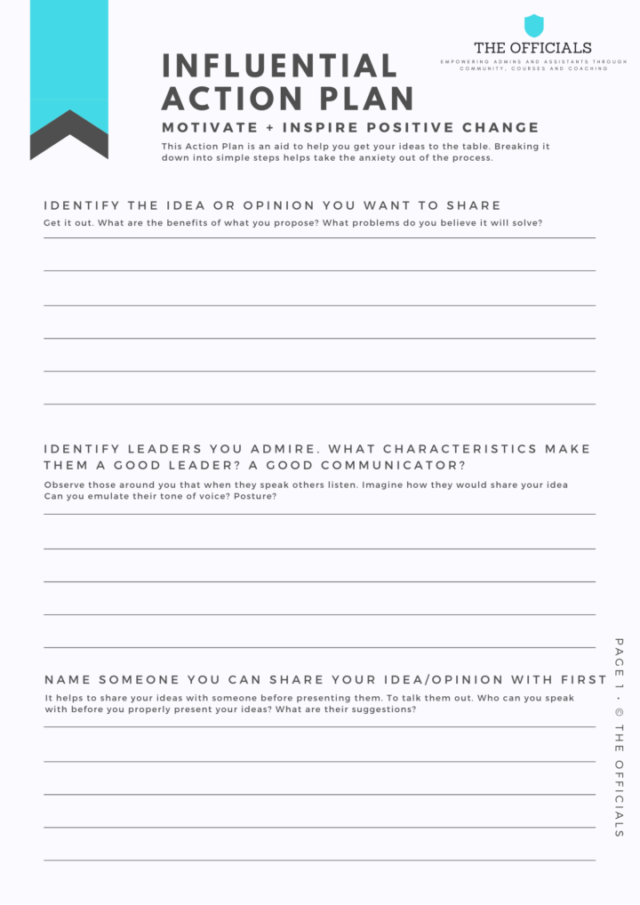 Invisible to Influential Webinar - The Officials