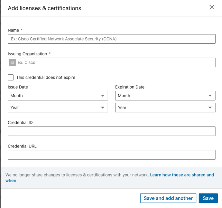 Adding Your Certificates To Your LinkedIn Profile - The Officials