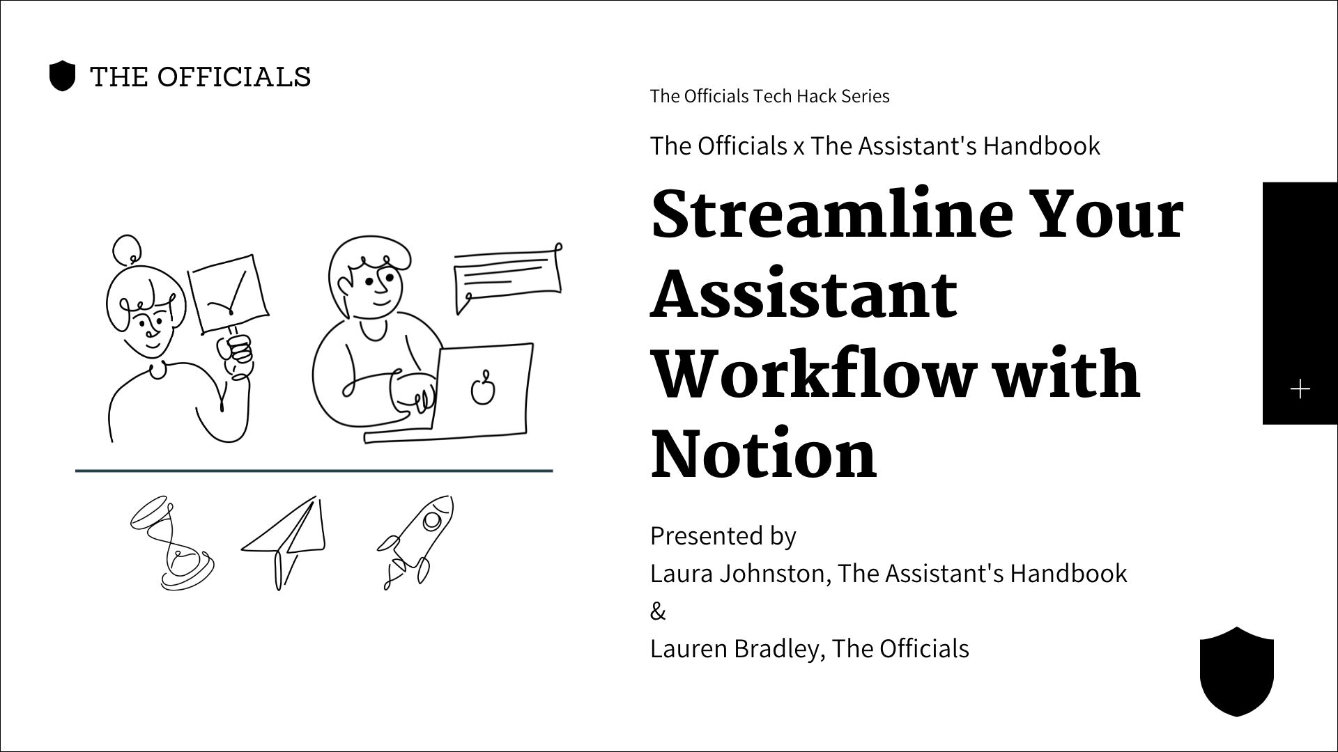 Tech Hack Session - Streamline Your Assistant Workflow with Notion - The Officials